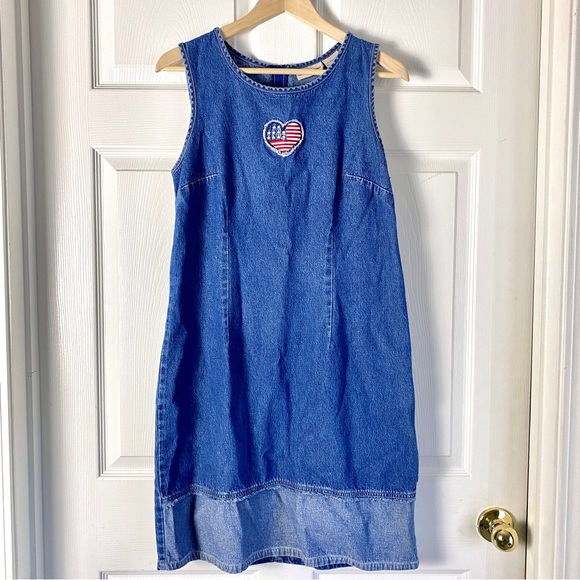 Expressions | Dresses | Vintage Expressions Denim Midi Dress | Poshmark